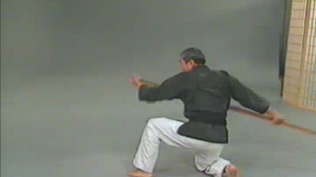 Окинавская техника работы с Бо. Ч 4