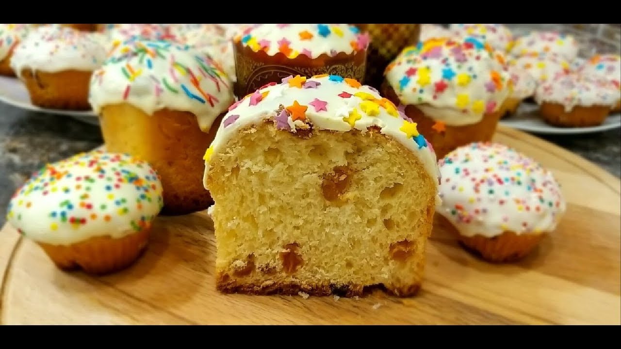 ПАСХАЛЬНЫЕ КУЛИЧИ Бабушкин рецепт. Тесто как ПУХ для куличей.