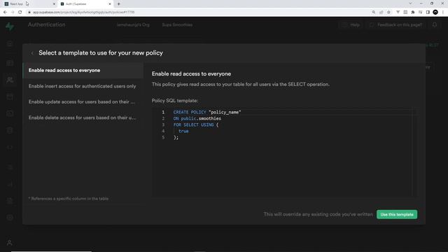 Учебник Supabase #10 — Введение в RLS и политики