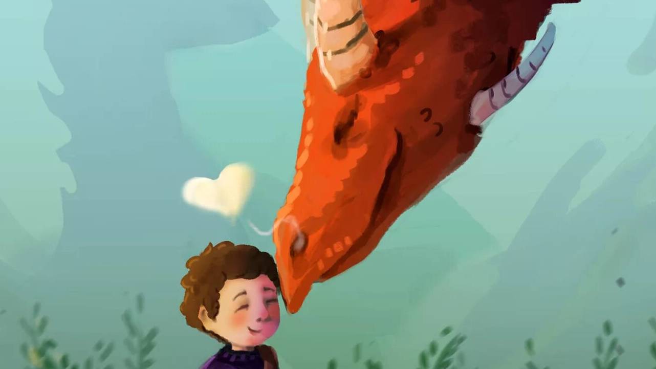 Детская сказка Мальчик и его Дракон