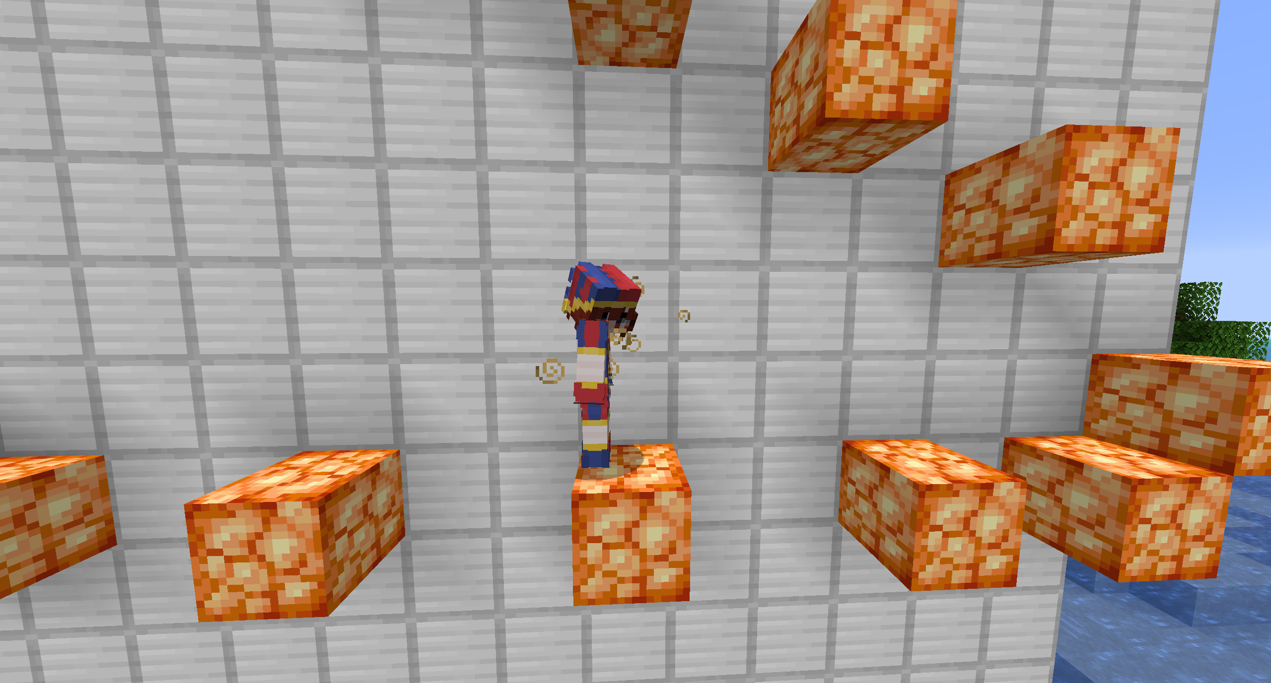 Я с Димой Заставели проходить полосу препядствей