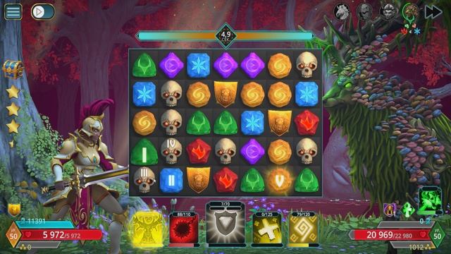 Puzzle Quest 3 - Dok vs Аватар Оберона