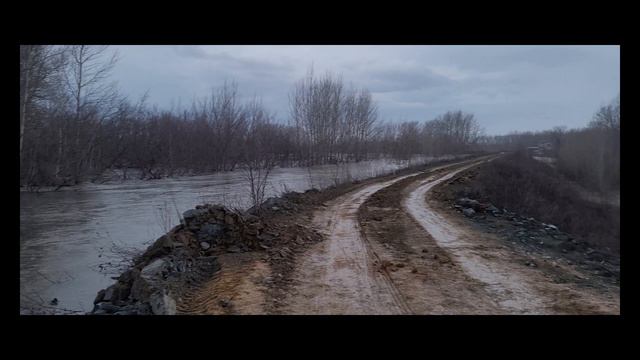 река #Урал апрель 2024 #Орск исторический паводок 9 метров. 1 часть.