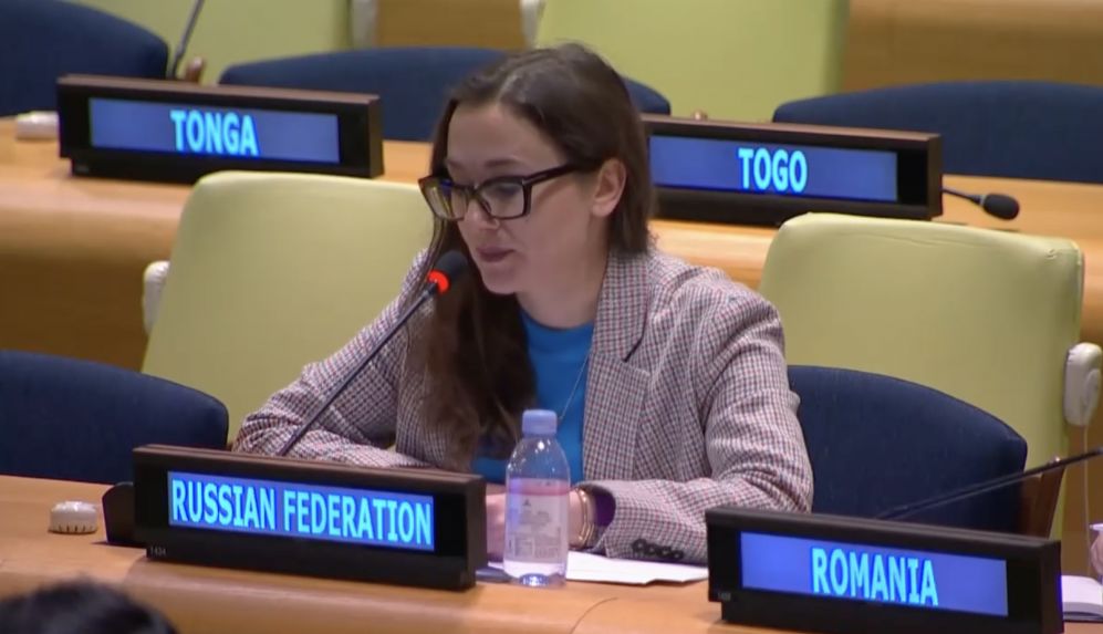 ? Д.А.Гильмутдинова в ГА ООН. Выступление по вопросу о справедливом представительстве в СБ ООН