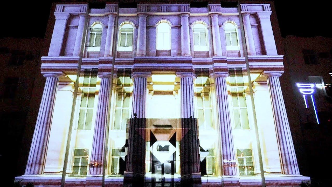 Архитектурный 3D Mapping 286 лет г.Якутск