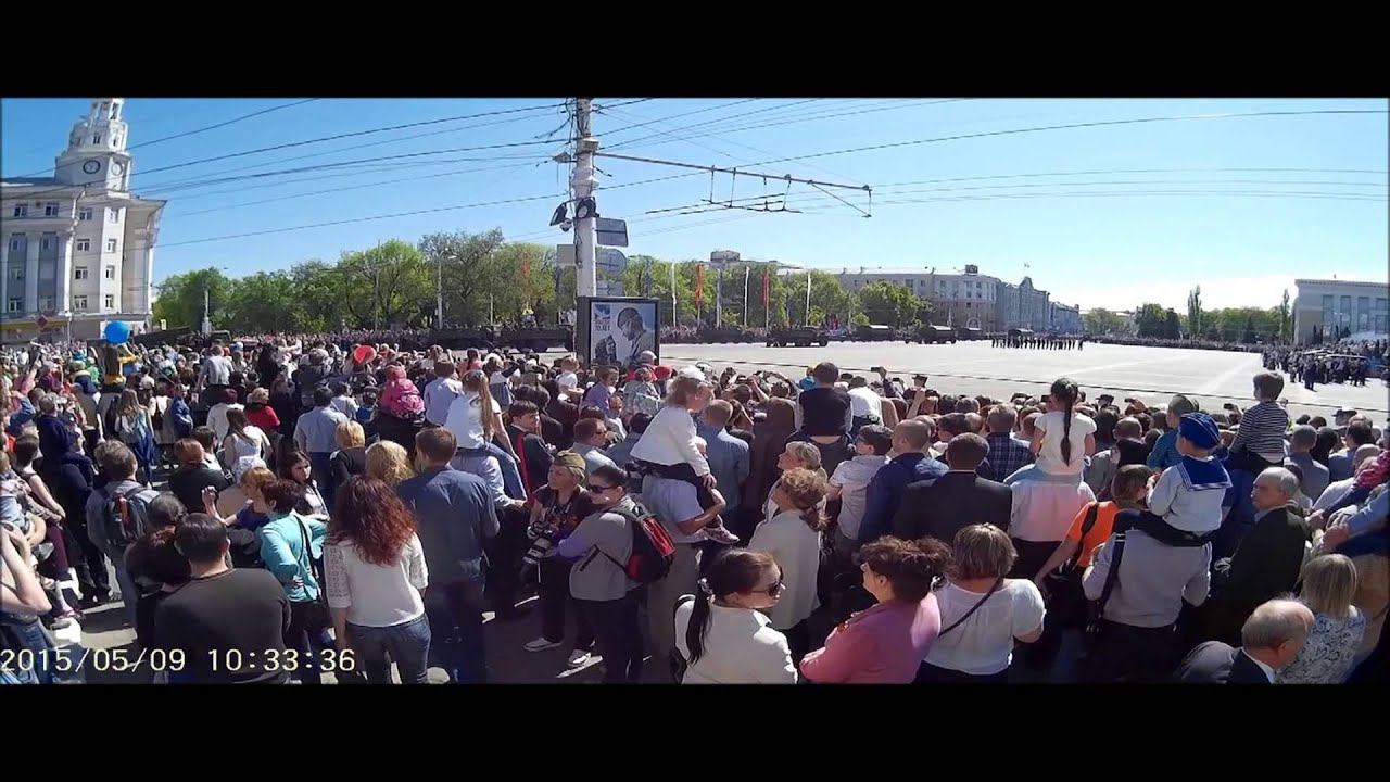 Воронеж!!!ПАРАД ПОБЕДЫ 9 МАЯ!!!