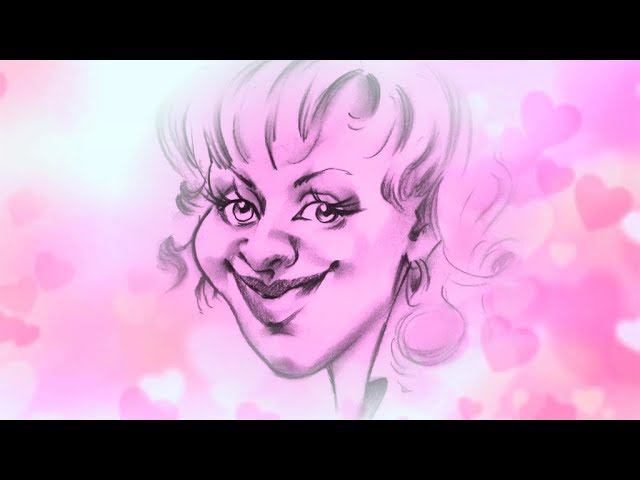 Слайд-шоу на юбилей "50 оттенков розового" с фрагментами кинофильмов