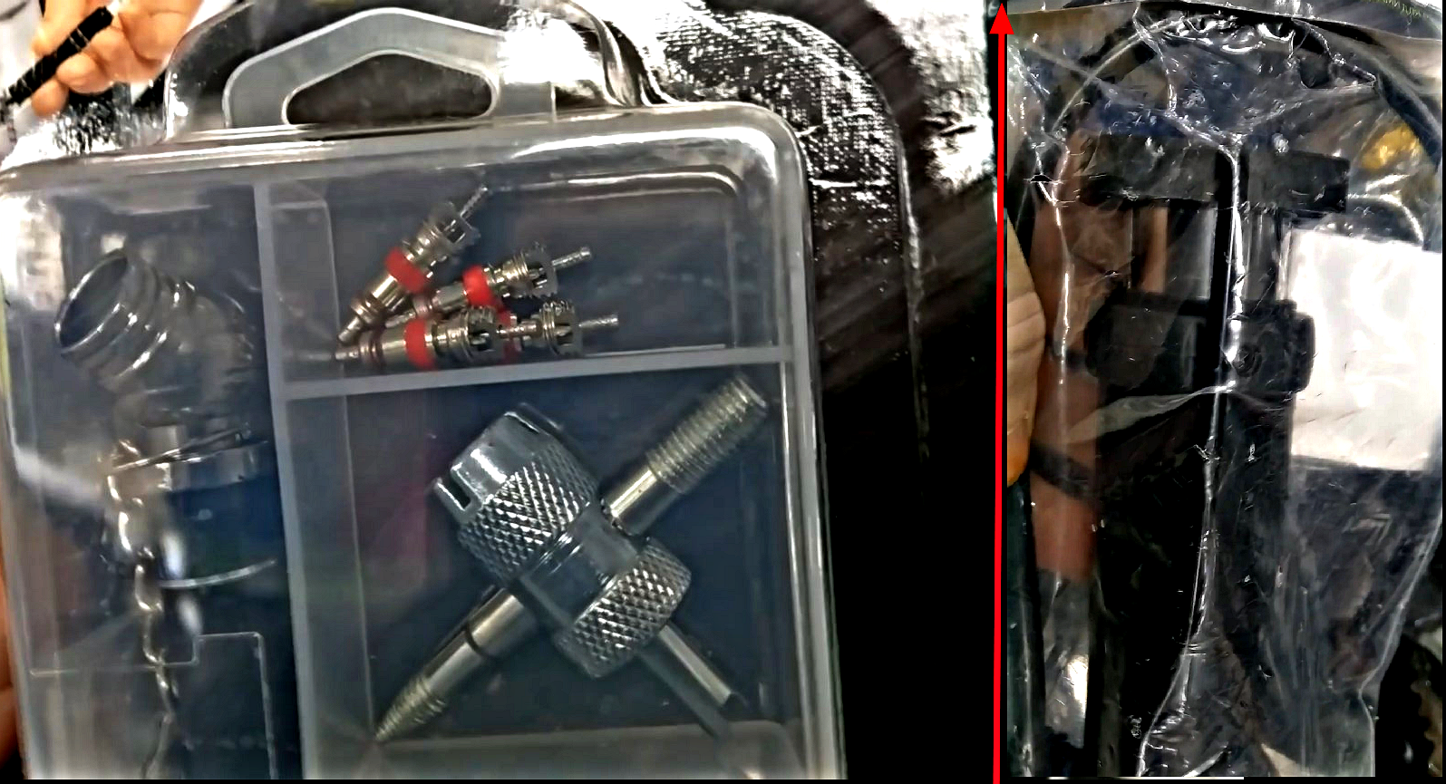 Вело аксессуары из FixPrice - велонасосы, набор для ремонта колес (шин), фонарь