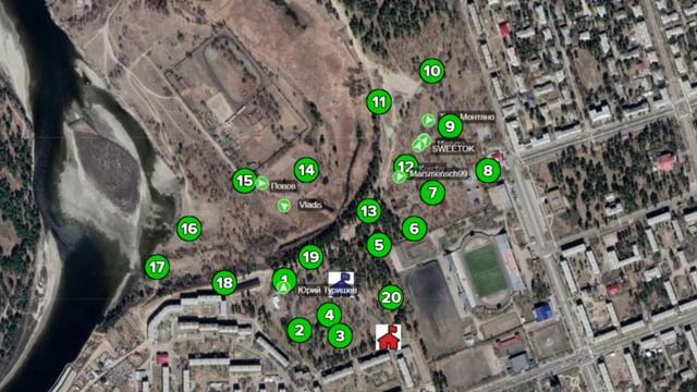 Геотактика: квест-викторина "Дорогами войны" (школа Мужества)