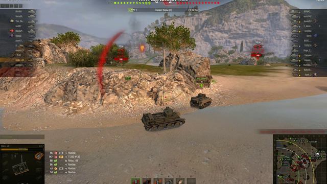 Мир танков 2 бой