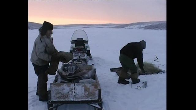 Рыбалка по первому льду. Сиговое озеро_.mpg