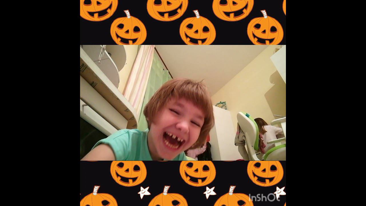 В гостях у подруг, готовимся к хэллоуину