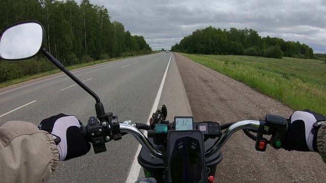 Поездка на электровелосипеде в Шадринск из Екатеринбурга 2024 часть 10