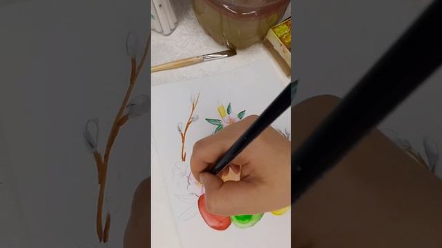 пасхальная неделя.рисунок пасхальный