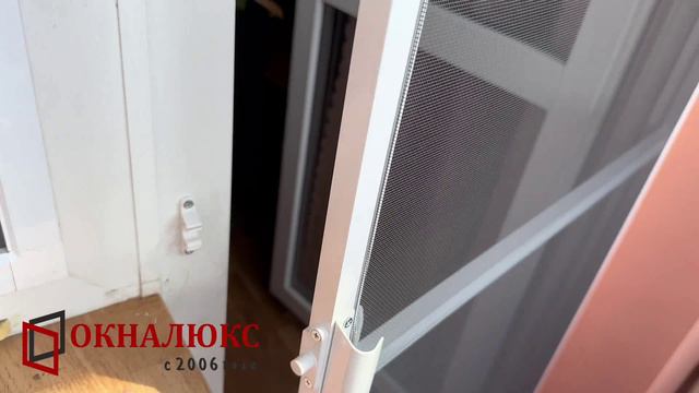 Наружная дверная сетка установлена в Севастополе