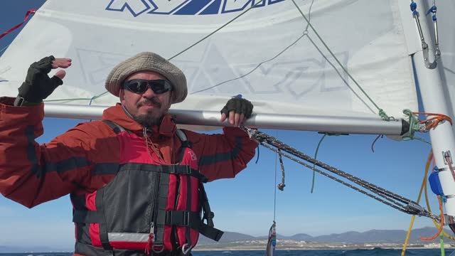 Взятие рифов на ходу, идеи по страховке