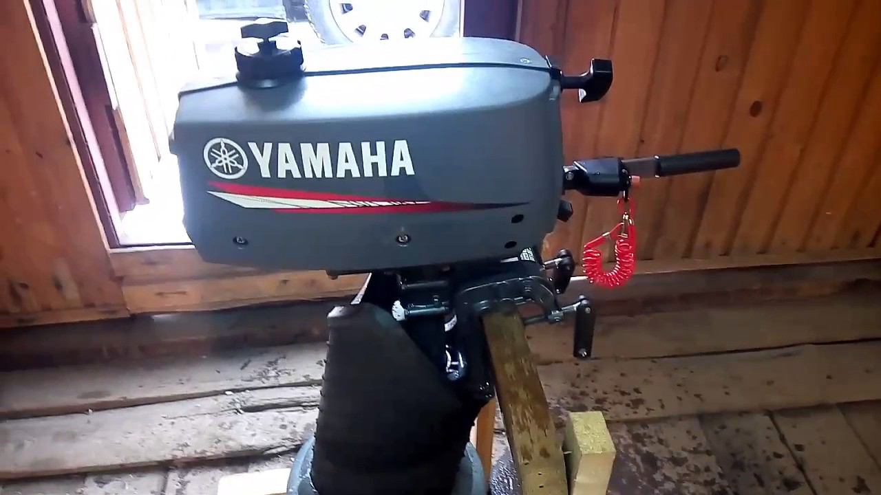 Yamaha 2 л.с. сильно дымит