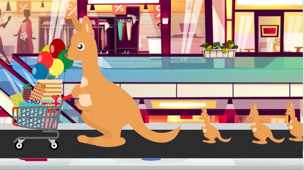 How to draw a Kangaroo / Как нарисовать Кенгуру