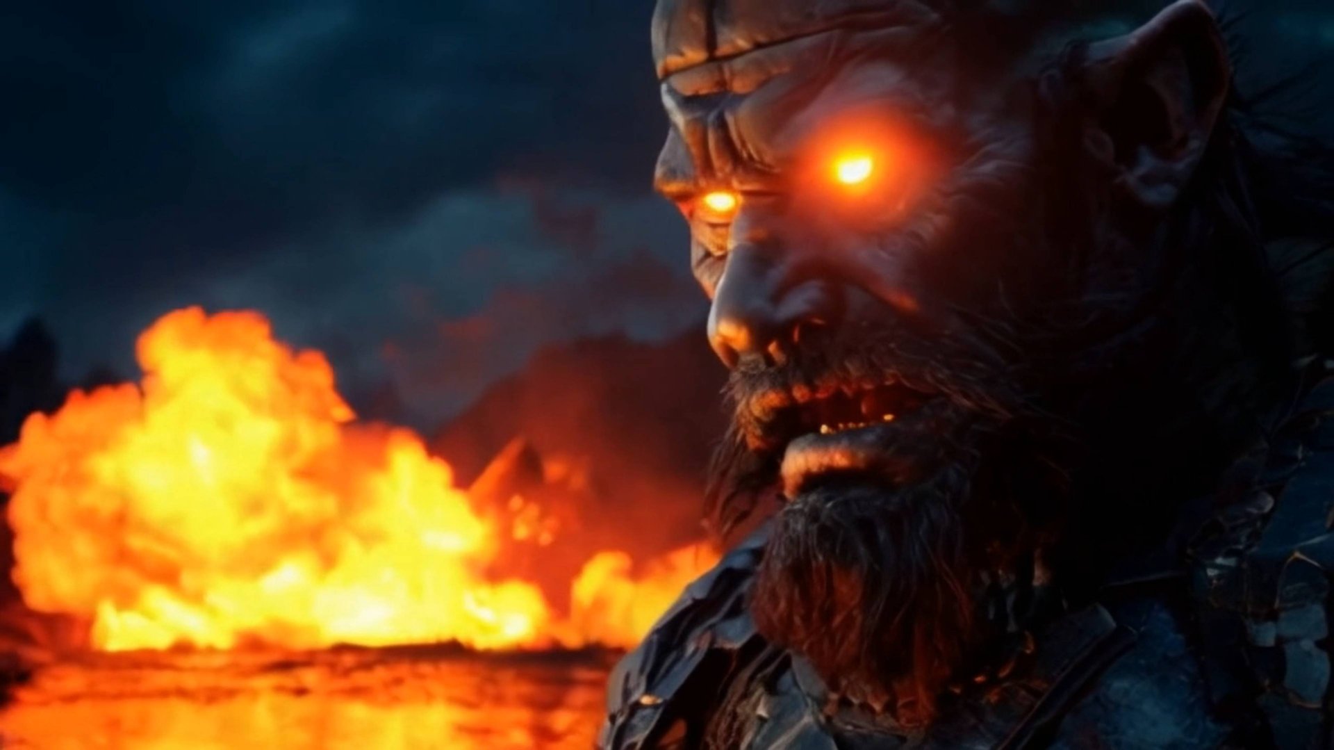 "Uruk-hai!"  — Адаптировал песню на английский в жанре фэнтези.