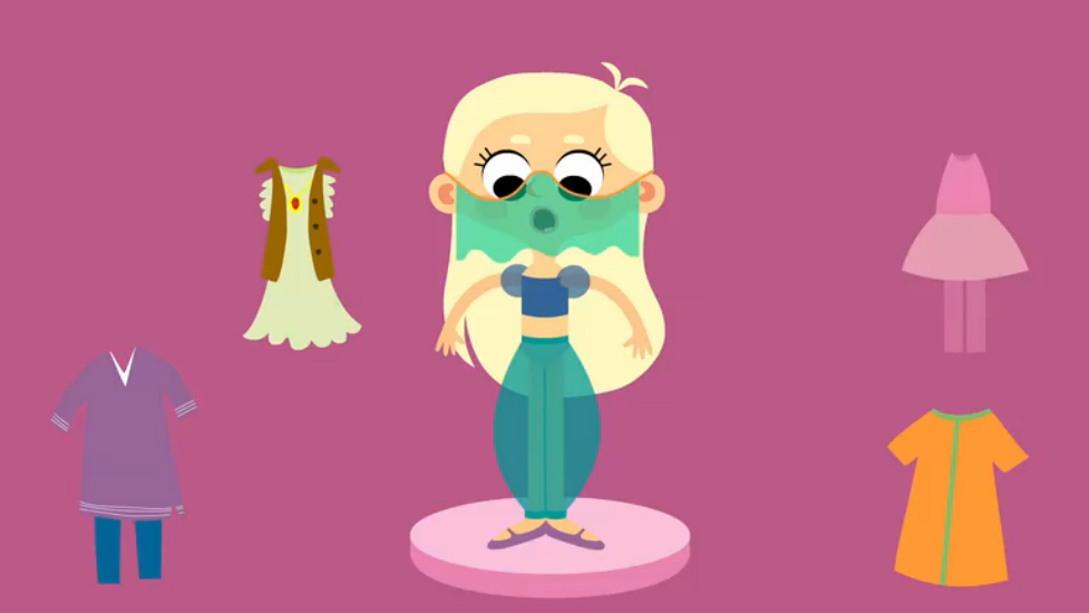 Машины одежки. Мультики для девочек. Мультфильм про одежду. Танцы. 12 серия