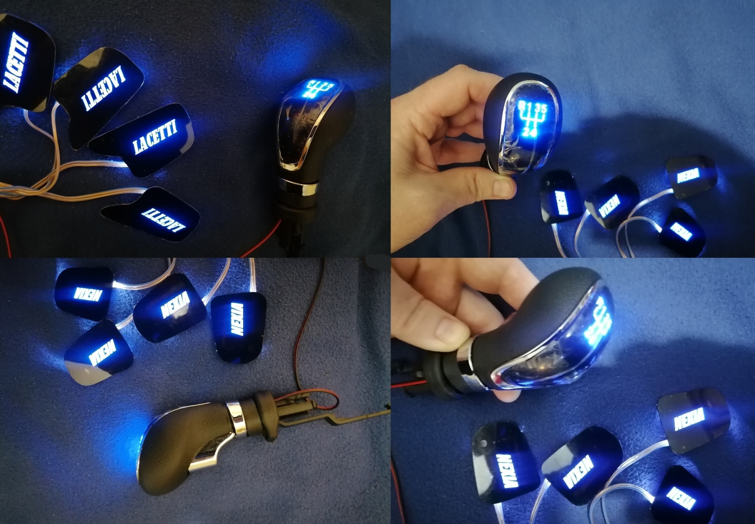 ✅ЗАМЕНА РУЧКИ КПП С ПОДСВЕТКОЙ НА АВТОМОБИЛЕ