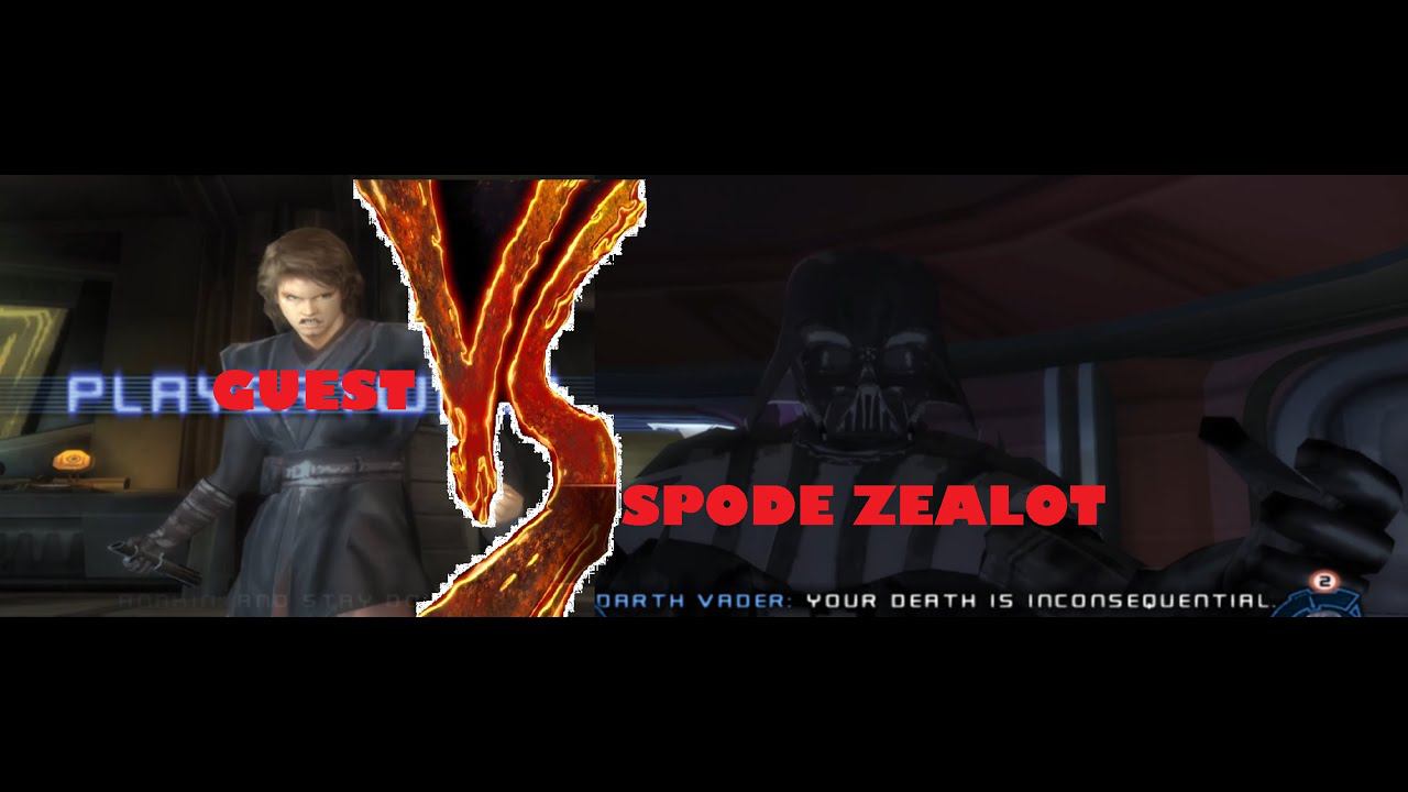 Star Wars: Episode III – Revenge of the Sith (PS2) Two Players Duel #2