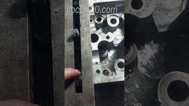 ГБЦ дизельного ДВС ЗМЗ 514 рвет "по-черному" распространенная проблема. Ремонт ГБЦ.