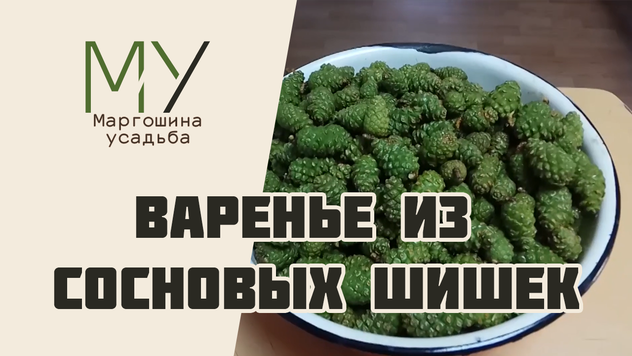 Варенье из сосновых шишек