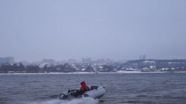 Лодка АЗИМУТ классик 350 Ямаха 15 л с   прямой ход.mp4