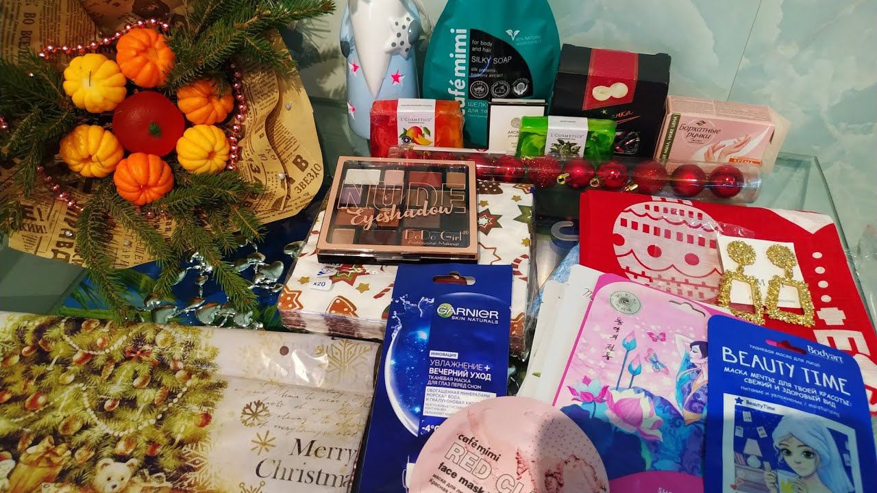 Мои выигрыши в конкурсах в декабре, подарок от коллеги!!!