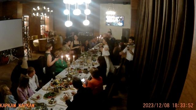 Свадьба Чарли и Гали в ресторане