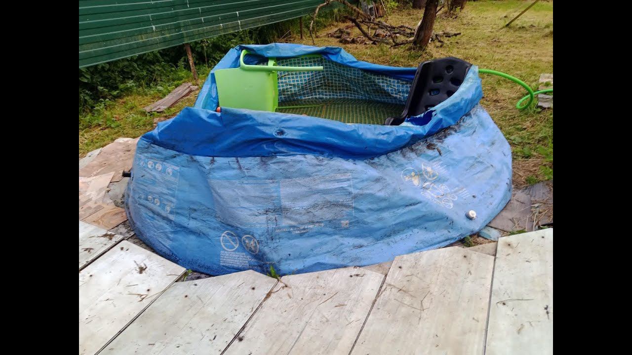 Бассейн надувной ремонт 2022