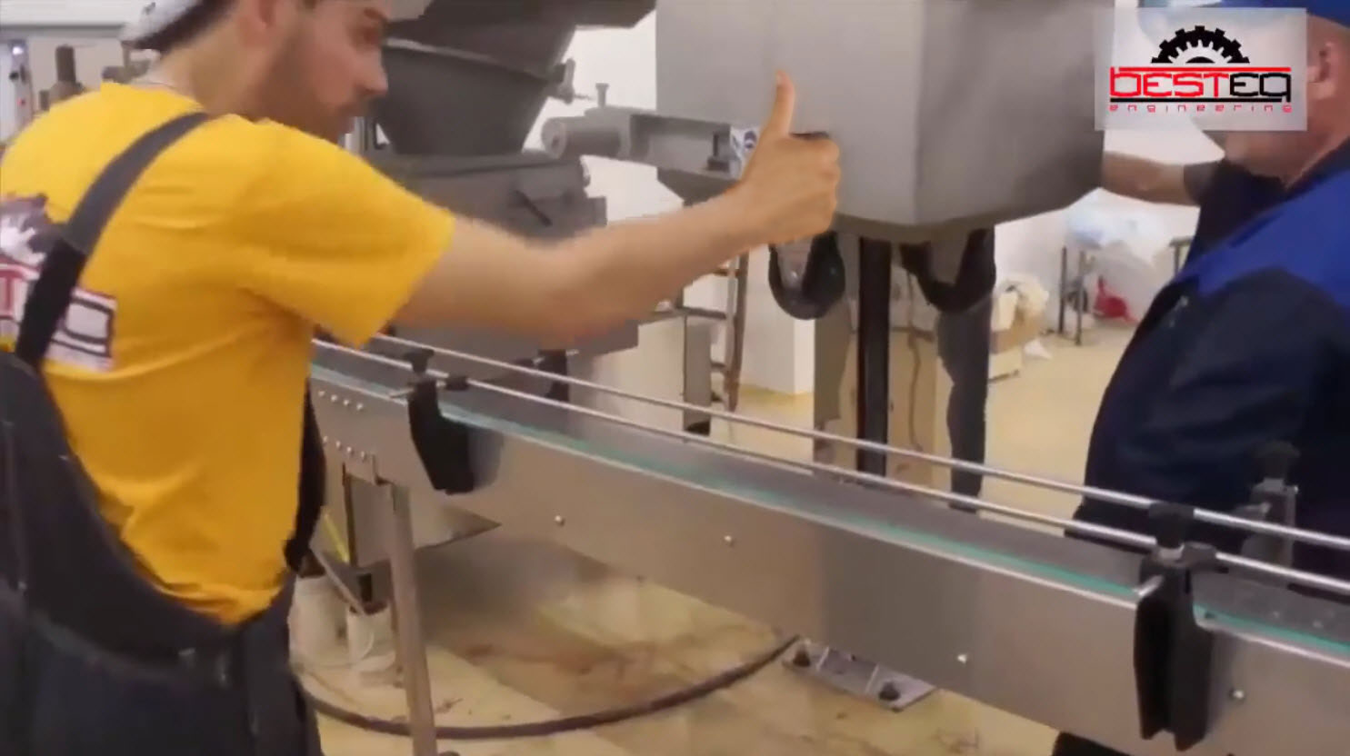 Линия производства консервов из куриного мяса для ОАО Агрофирма «Октябрьская».mp4