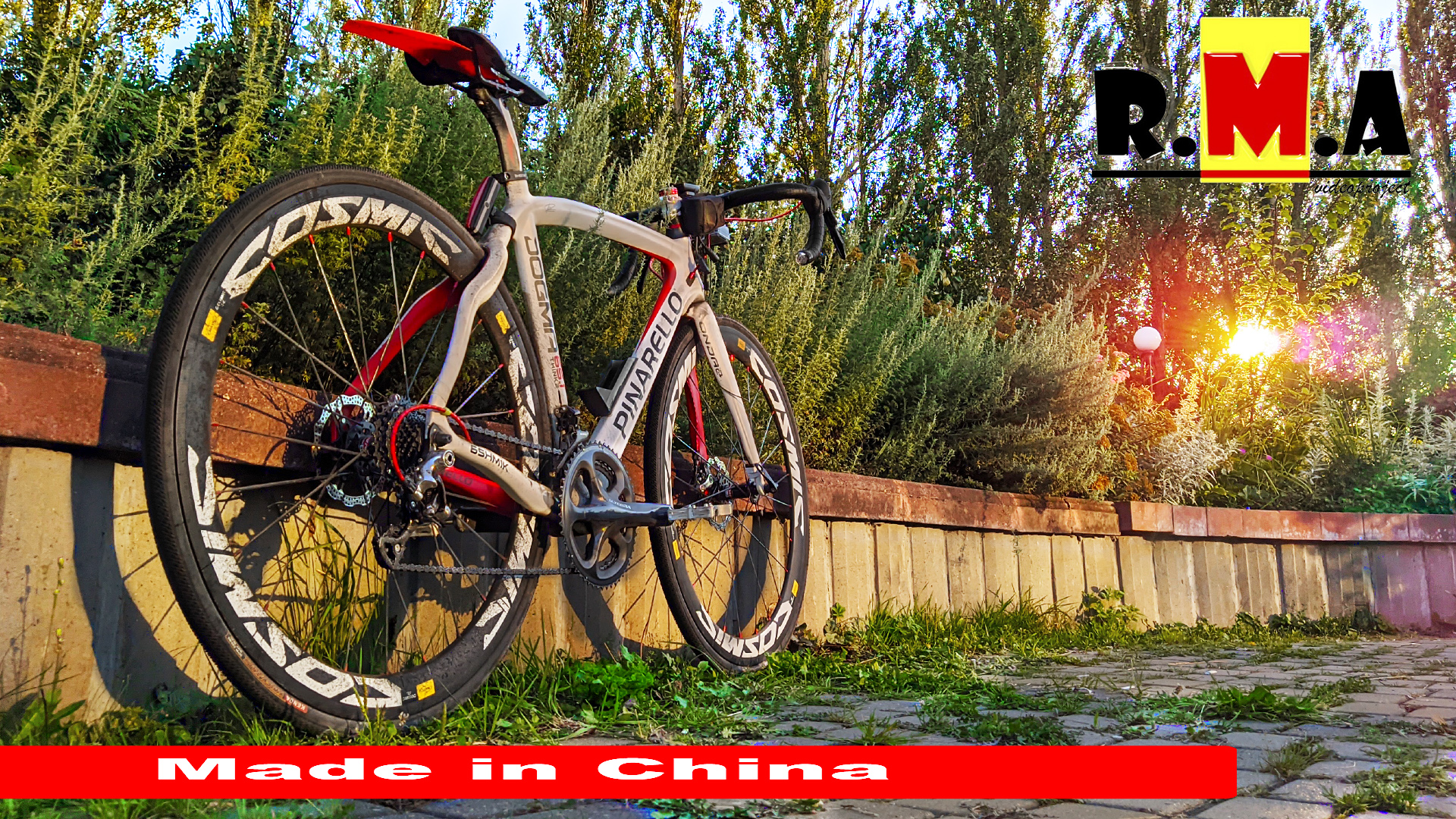 китайский карбоновый велосипед c AliExpress - пробег 6500км (релика PINARELLO DOGMA 65.1 disk)