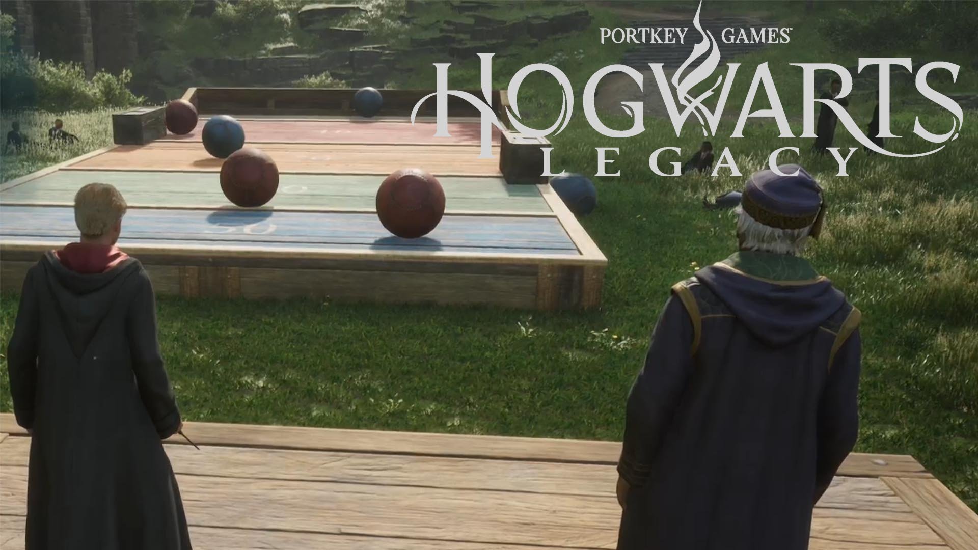 Прохождение Hogwarts Legacy   № 3  | Катаем шары на уроке