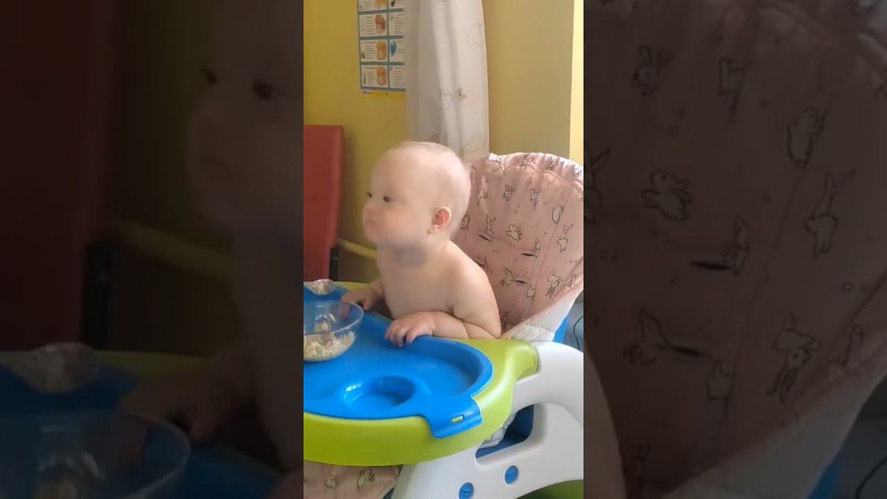 Учимся держать ложку #супернастуся #солнечныймалыш #синдромдауна #еда #домашняяеда #downsyndrome