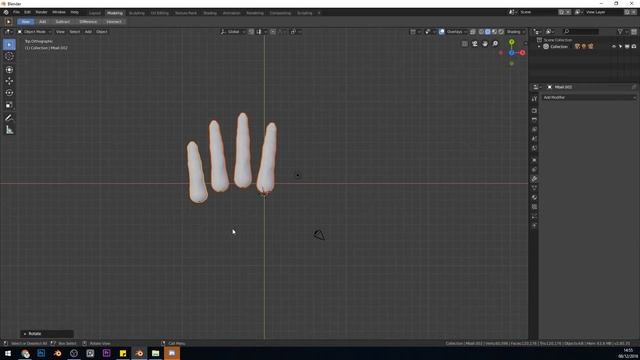 Создаем продвинутые меши с помощью метасфер и Boolean