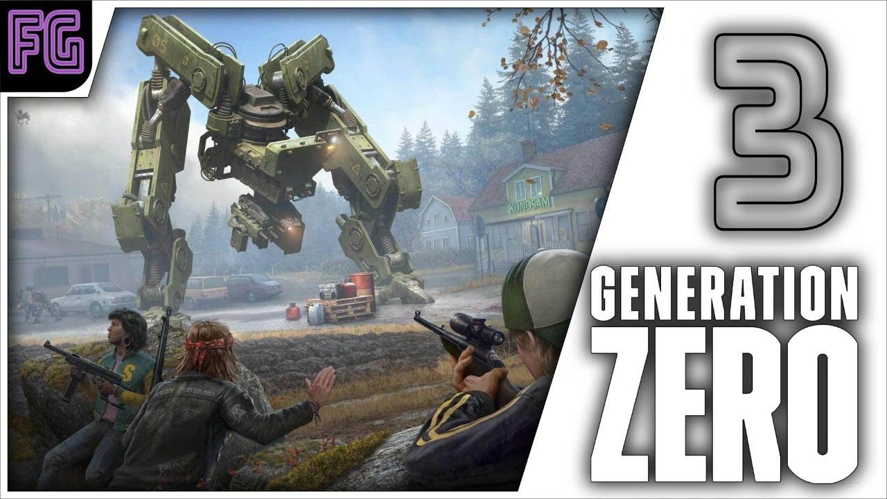 Девушка стримит  Generation Zero  Саня, Темыч, и кто-то еще?#3