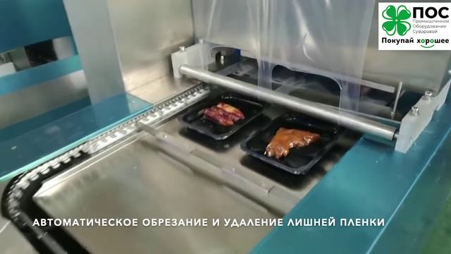 Скин упаковщик автомат для упаковки рыбы, мяса, овощей, фруктов и прочих пищевых продуктов. Недорого