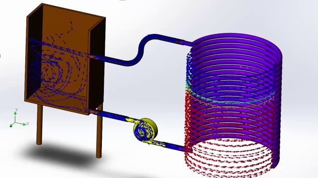 Установка комбинированного производства электрической и тепловой энергеии
