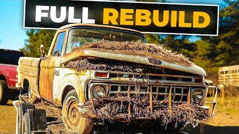 Turnin Rust Полный ребилд. Оживление Форда Ф100 Ford F100 1965г.