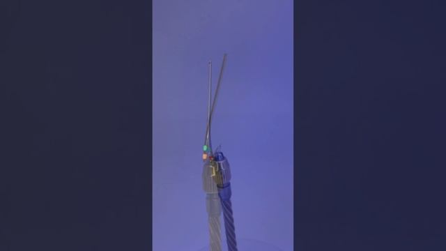 Блесеа Коса 4,5 см (зелёнка UV) от Mr. Musurok