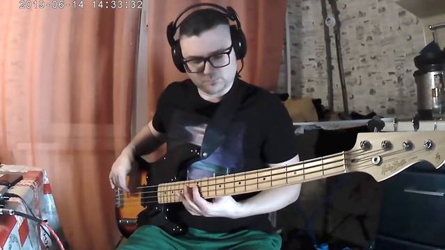 Los Bitchos - Tripping Party (bass cover)