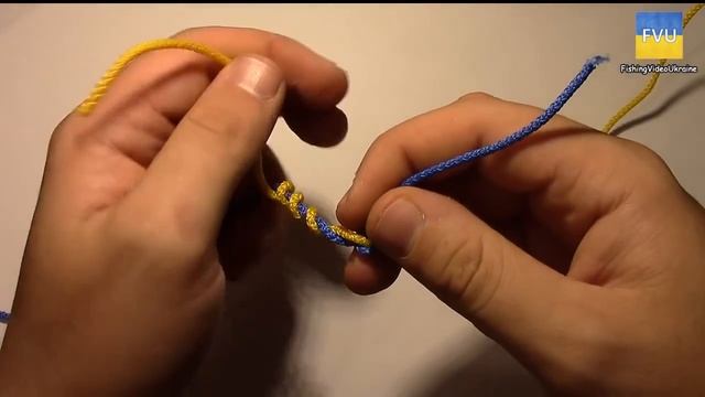 Кровавый узел (Blood knot) Как связать две лески HD.mp4