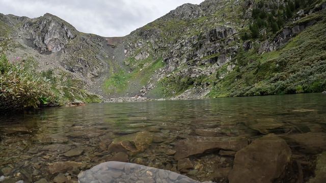 Озеро с бирюзовой водой