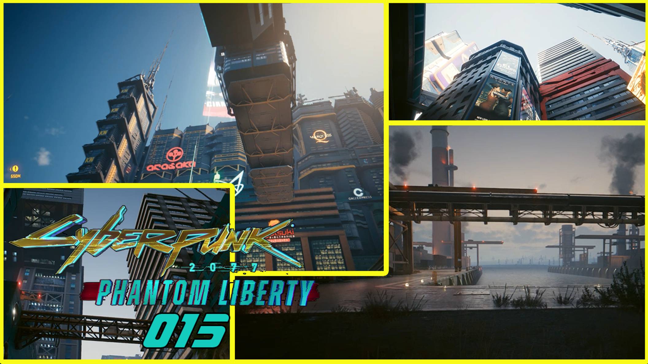 Cyberpunk 2077 2.0 - 015 Прогулка по Найт Сити - Прохождение на английском языке (без комментариев)