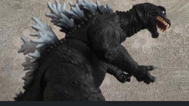 Годзилла мемно кричит