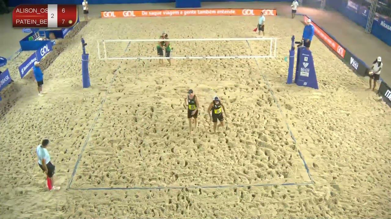 Партейн_Бенеш США - Алисон_Оскар Бразилия, игра за выход в основную сетку, Челендж Итапема 2023