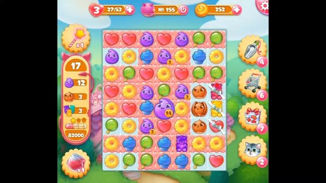 Малиновый джем как пройти сложный 155 уровень