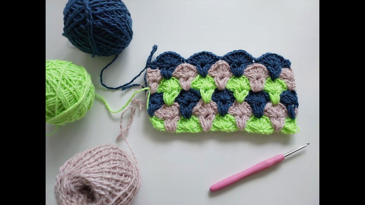 КРЮЧОК для НАЧИНАЮЩИХ. УЗОР крючком. УРОК 109.